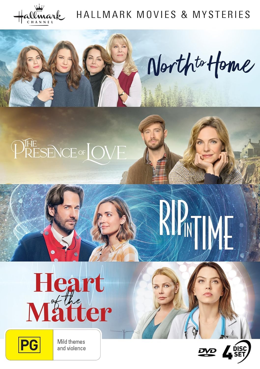 Amazon.com: Hallmark Mystery 4 Film Collection (North to Home / The ...