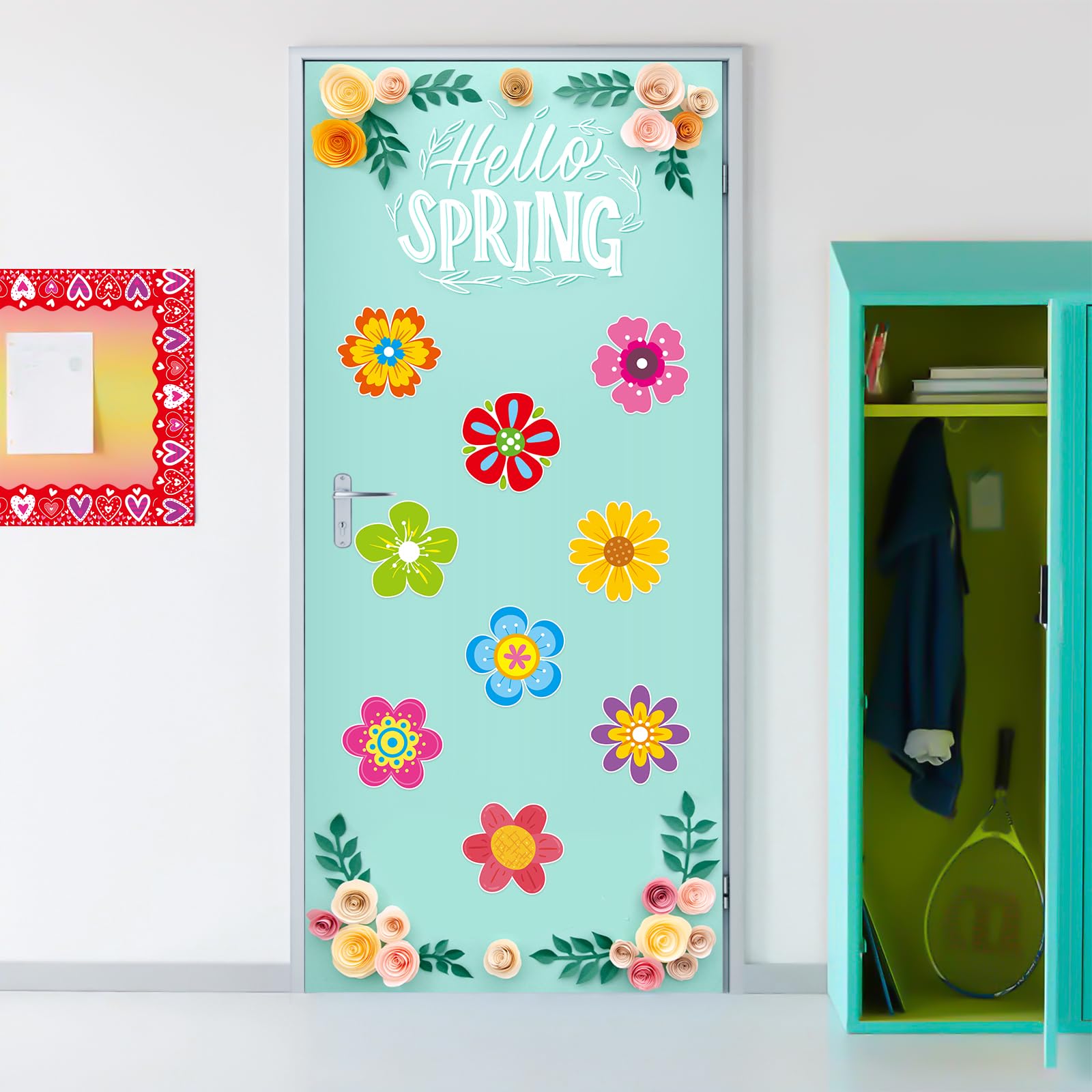 Snapklik.com : Flower Cutouts 45 PCS Springtime Cutouts Versatile ...