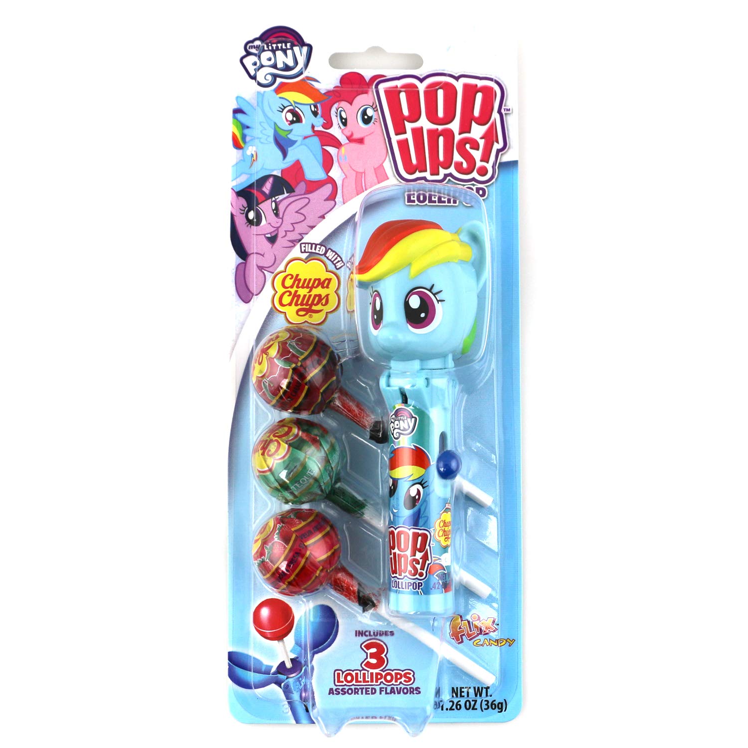 My Little Pony Pop Ups Lollipop Case Holder (Twilight Sparkle, Pinky ...