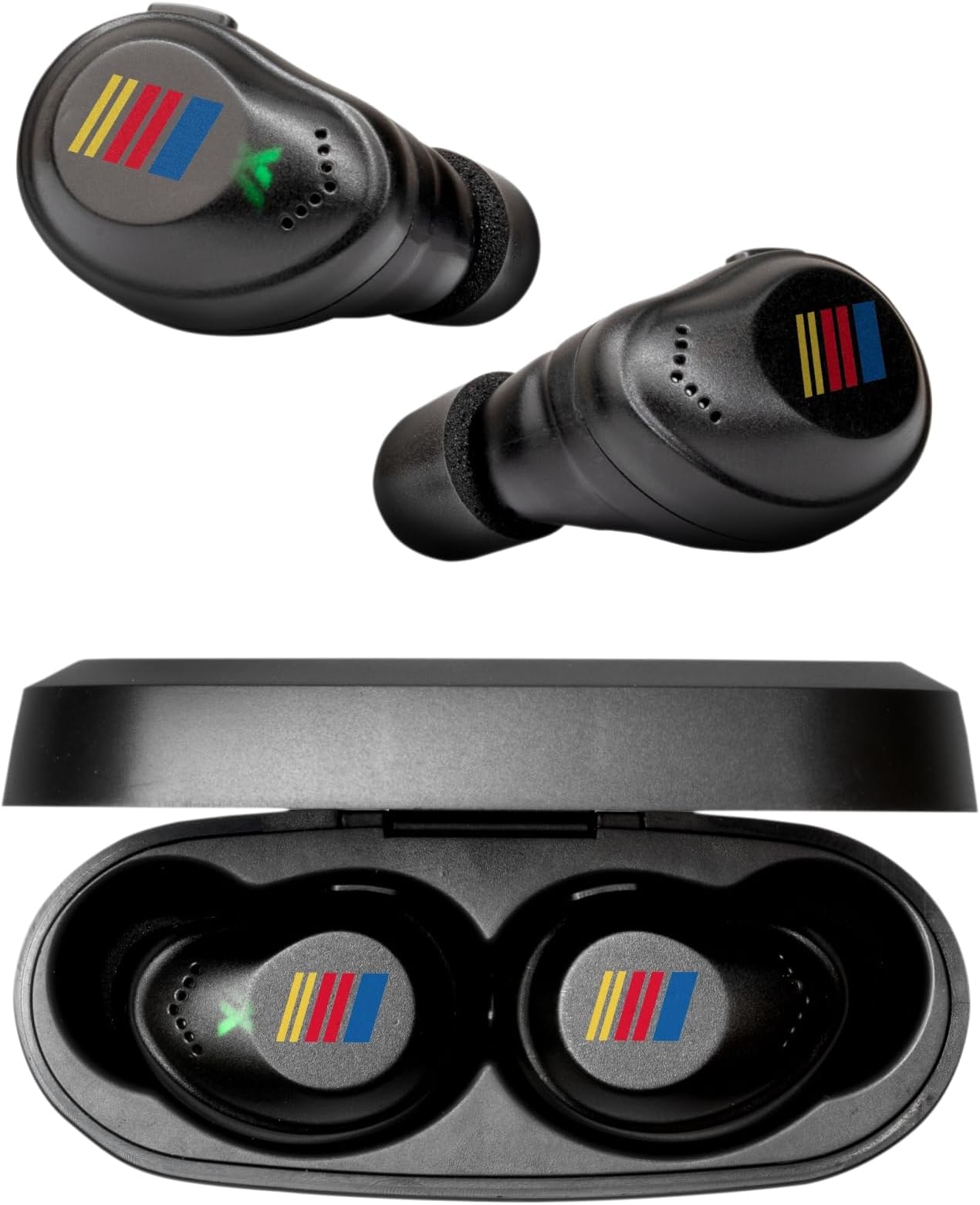 Amazon.com: AXIL XCOR PRO NASCAR Wireless Earbuds Bluetooth — HearPRO ...