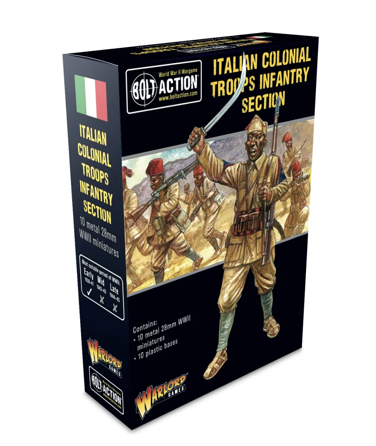 Amazon.com: Warlord Games Bolt Action - Italian Colonial Troops ...