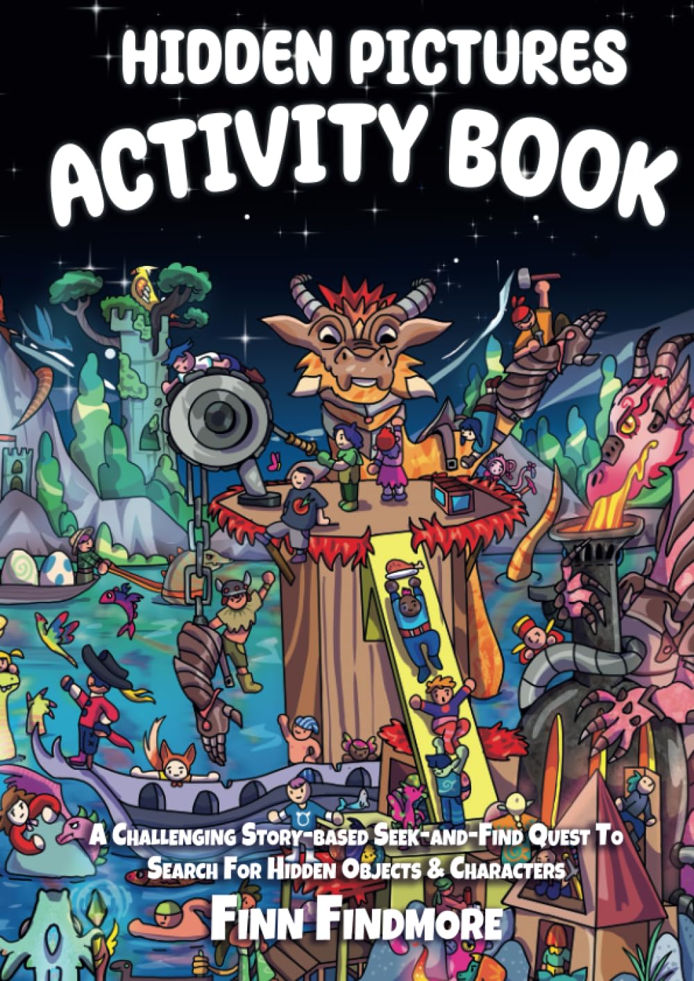 Hidden Pictures Activity Book: A Challenging Story-Based Seek-and-Find ...