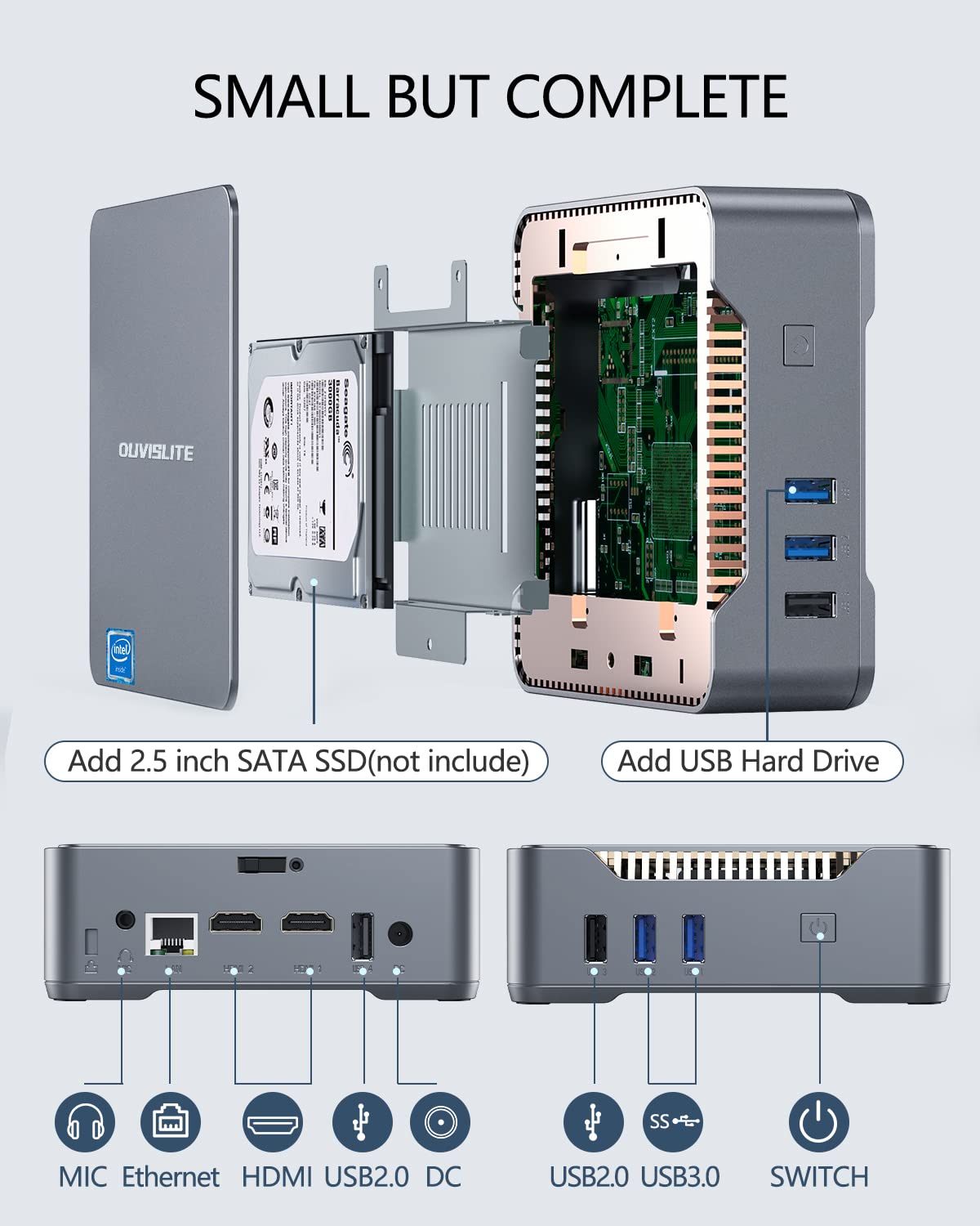Mini PC Procesador Intel Cele...B09KH7MCD1 | Encarguelo.com