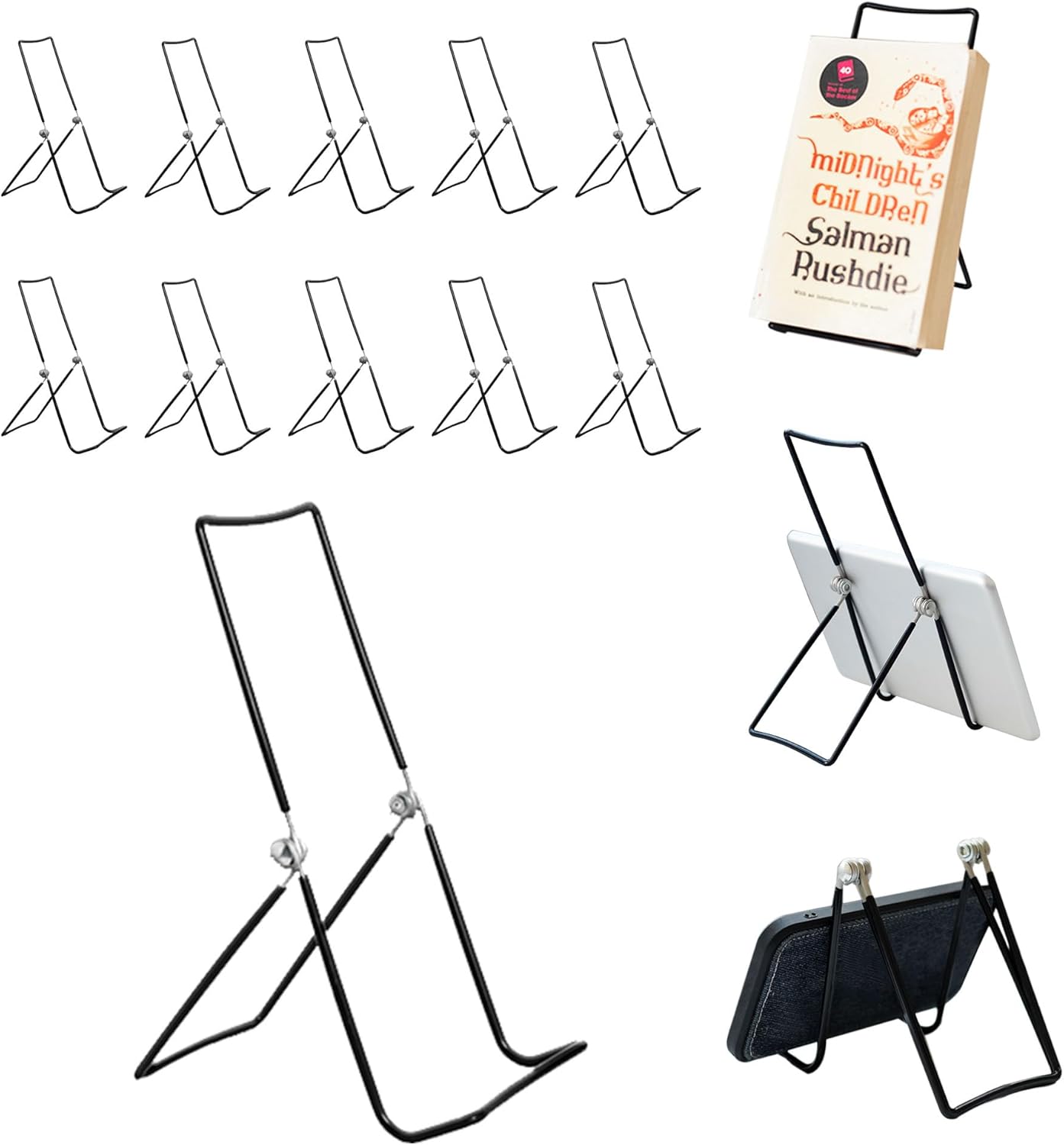 Amazon.com: ESTAR SUPPLIES 10 Pack Adjustable Iron Display Stand ...