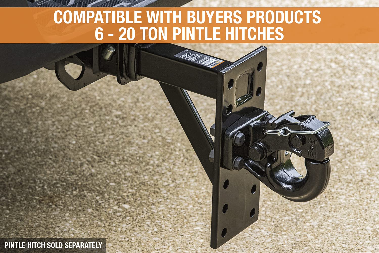 Snapklik.com : Buyers Products PM812 6 Position Pintle Hook Mount