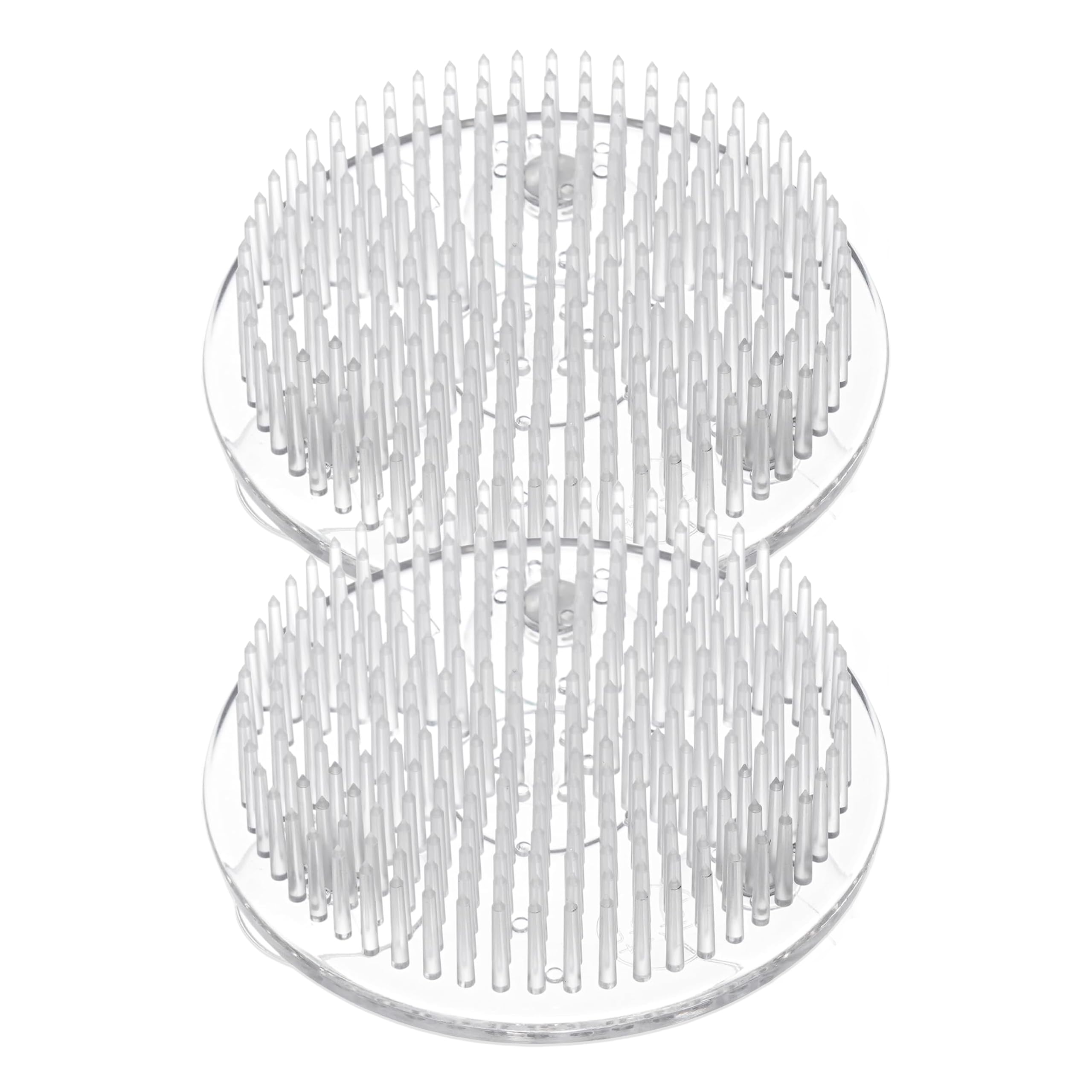 Clear Flower Frog 2-Pack S - 2.76" Plastic Pin Holders For Floral ...