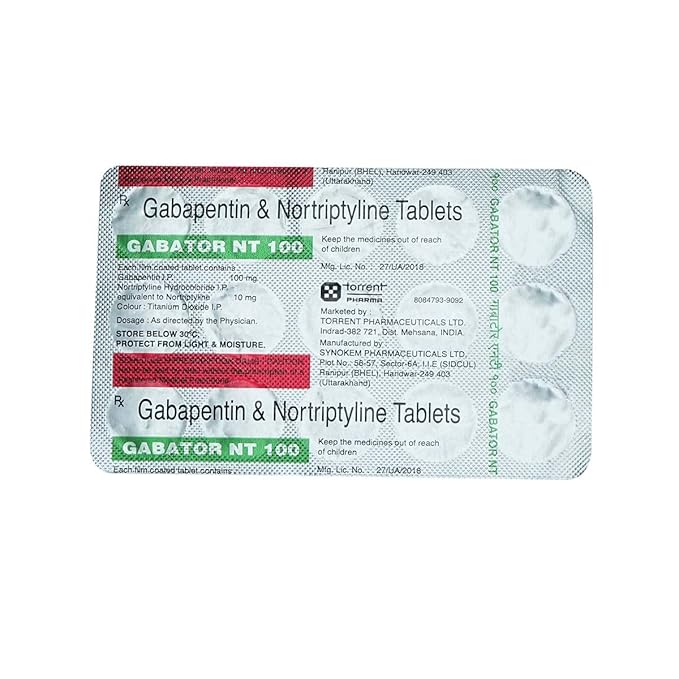 Gabator NT 100 Tablet 15's : Amazon.in: Fashion