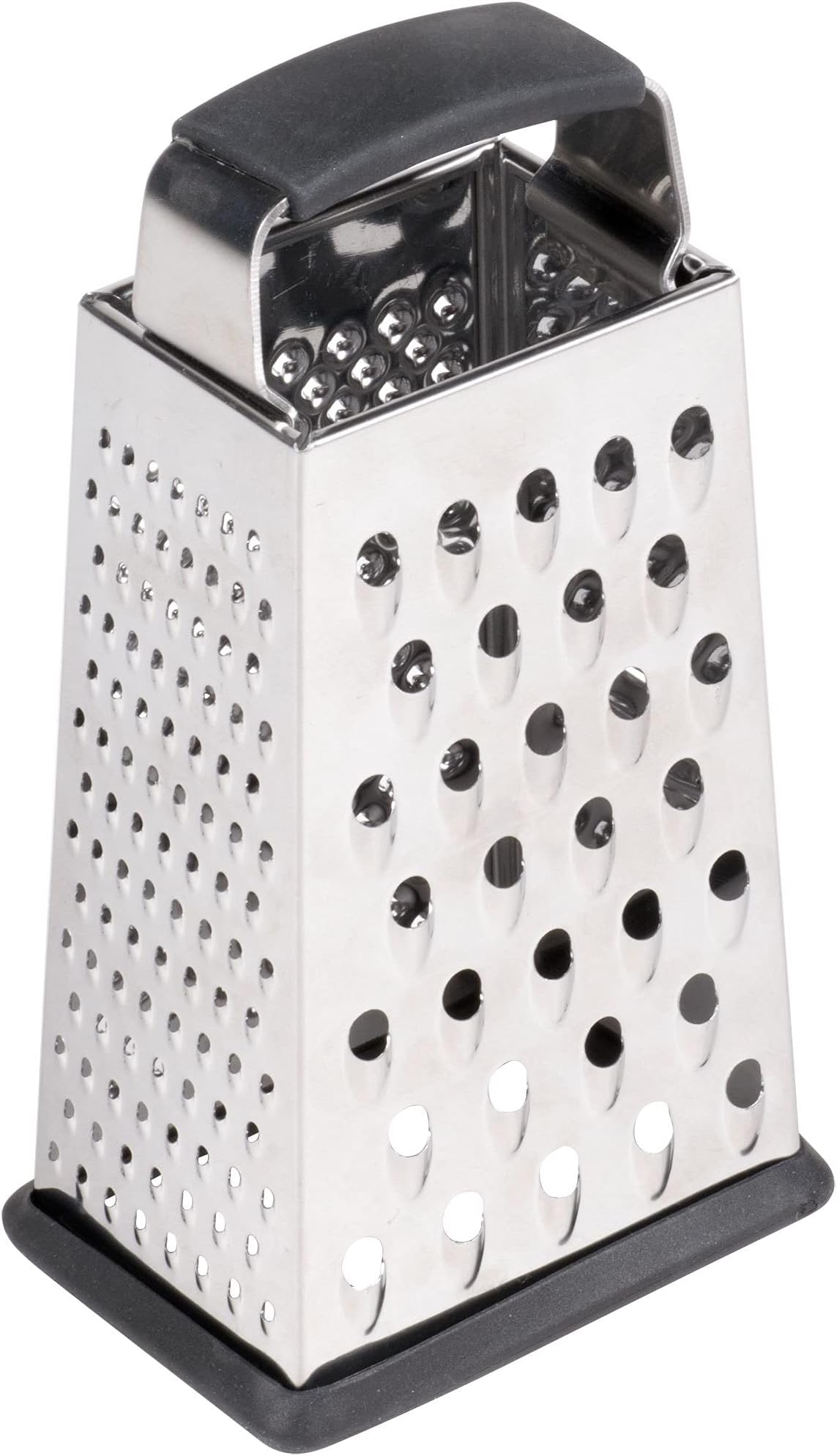 Amazon.com: Stainless Steel Box Cheese Grater, 4-Sided XL Cheese and ...
