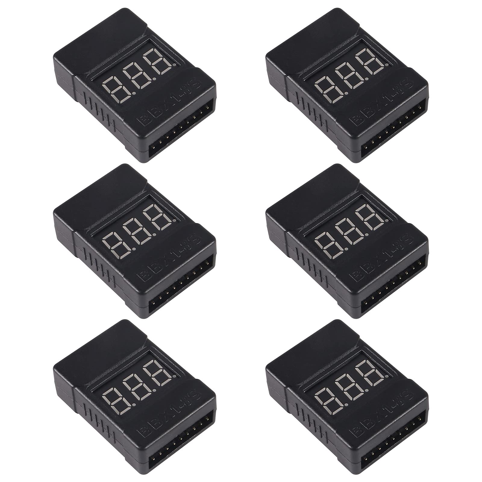 Snapklik.com : Aoicrie Lipo Battery Checker,6Pack RC Lipo Battery ...