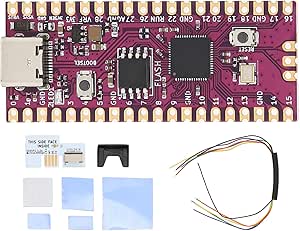Amazon.com: Microcontroller Board for Raspberry Pi Pico RP2040, Dual Core ARM Cortex M0 ...
