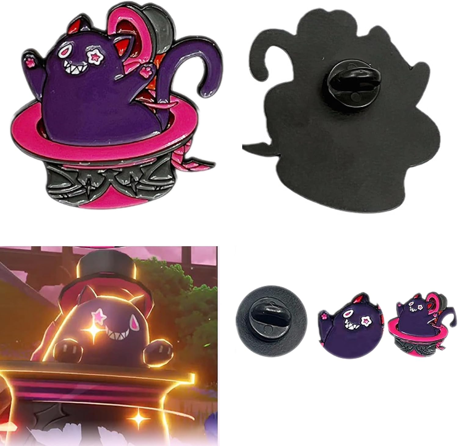 Lyney Cosplay Prop – Juego de cartas coleccionables de 55 hojas ...