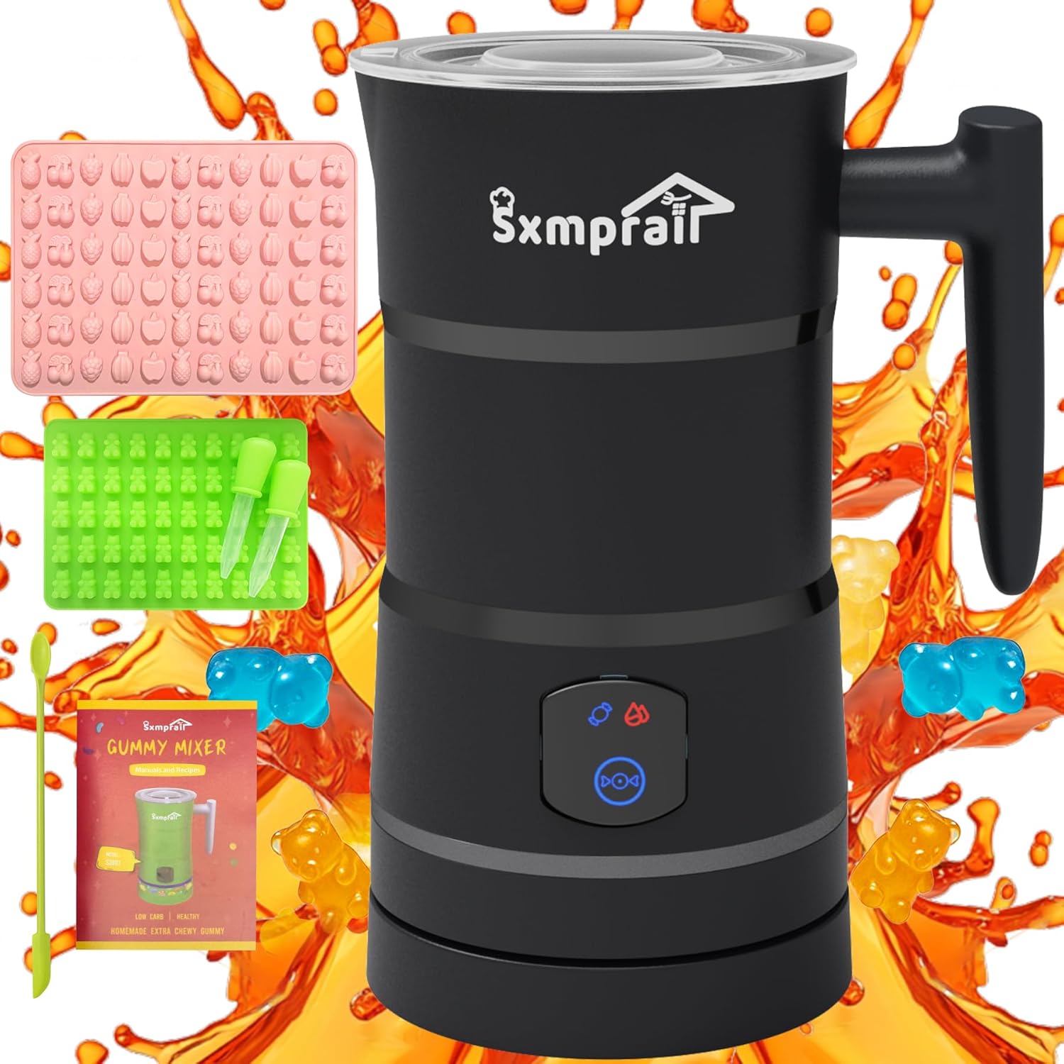 Amazon.com: Gummy Candy Maker Mixer, Infused Edible DIY Gummy Machine ...