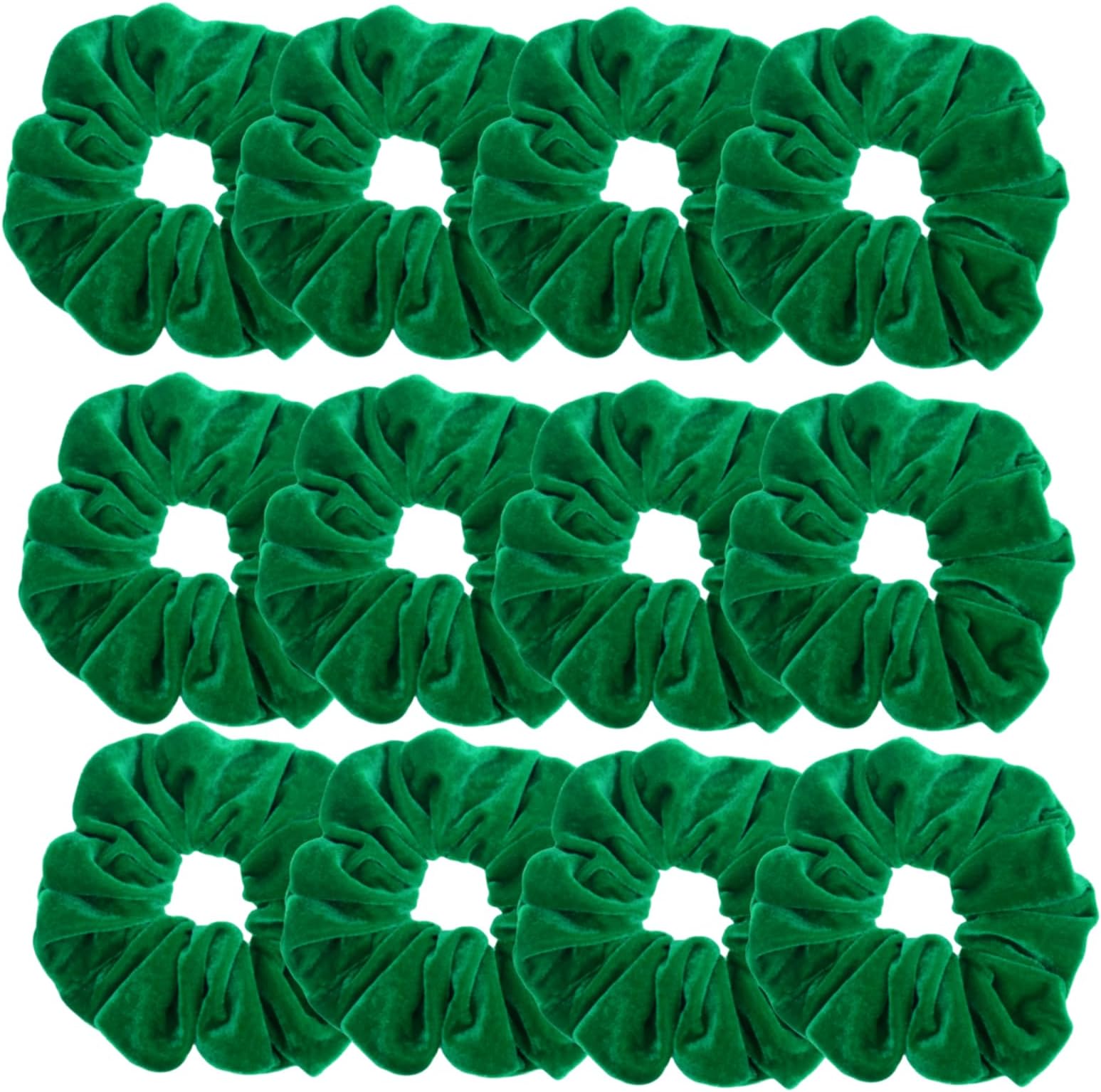 Amazon.com : 2 Pcs Brown Color Large Size Velvet Scrunchies for Women ...