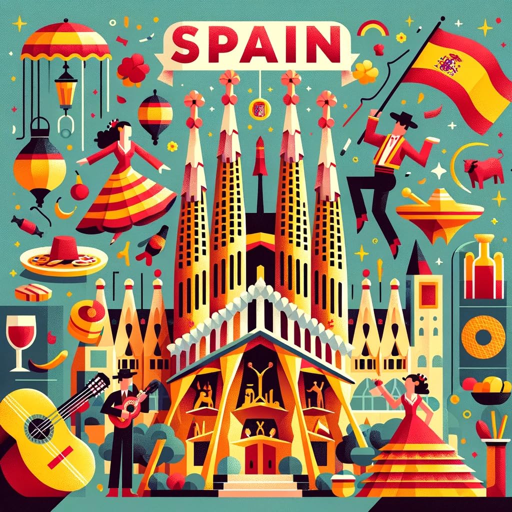 Spain: An Illustrated Journey for Young Explorers: Discover the Rich ...