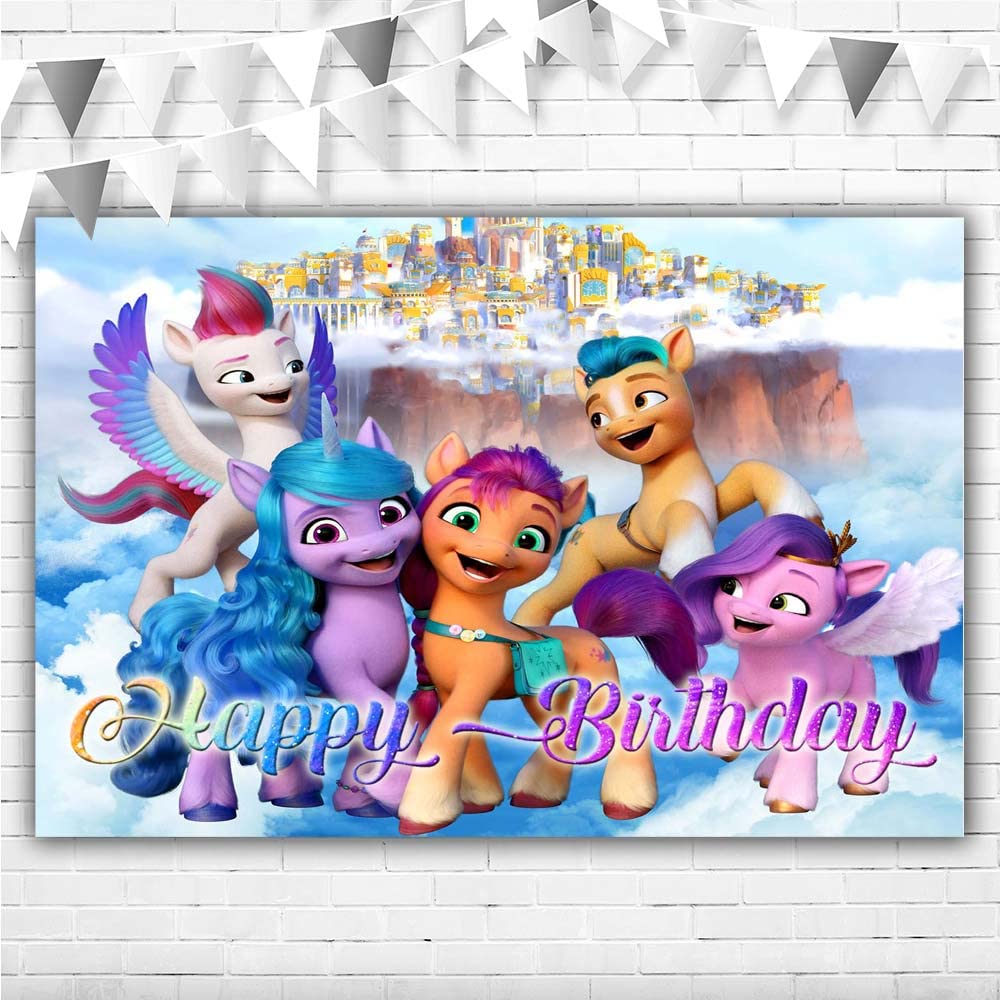 Pony Little My Background Birthday Buy Colorful My Little Pony