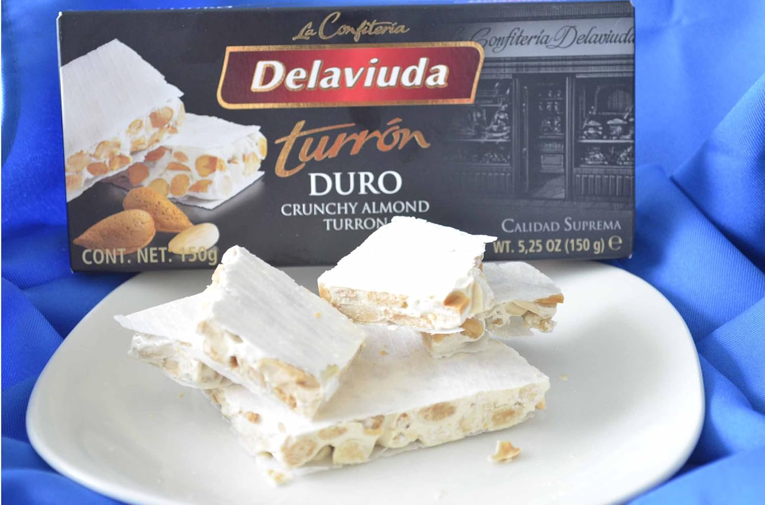 De la Viuda Turrón de almendras crujientes 5.25 onzas – Yaxa Colombia
