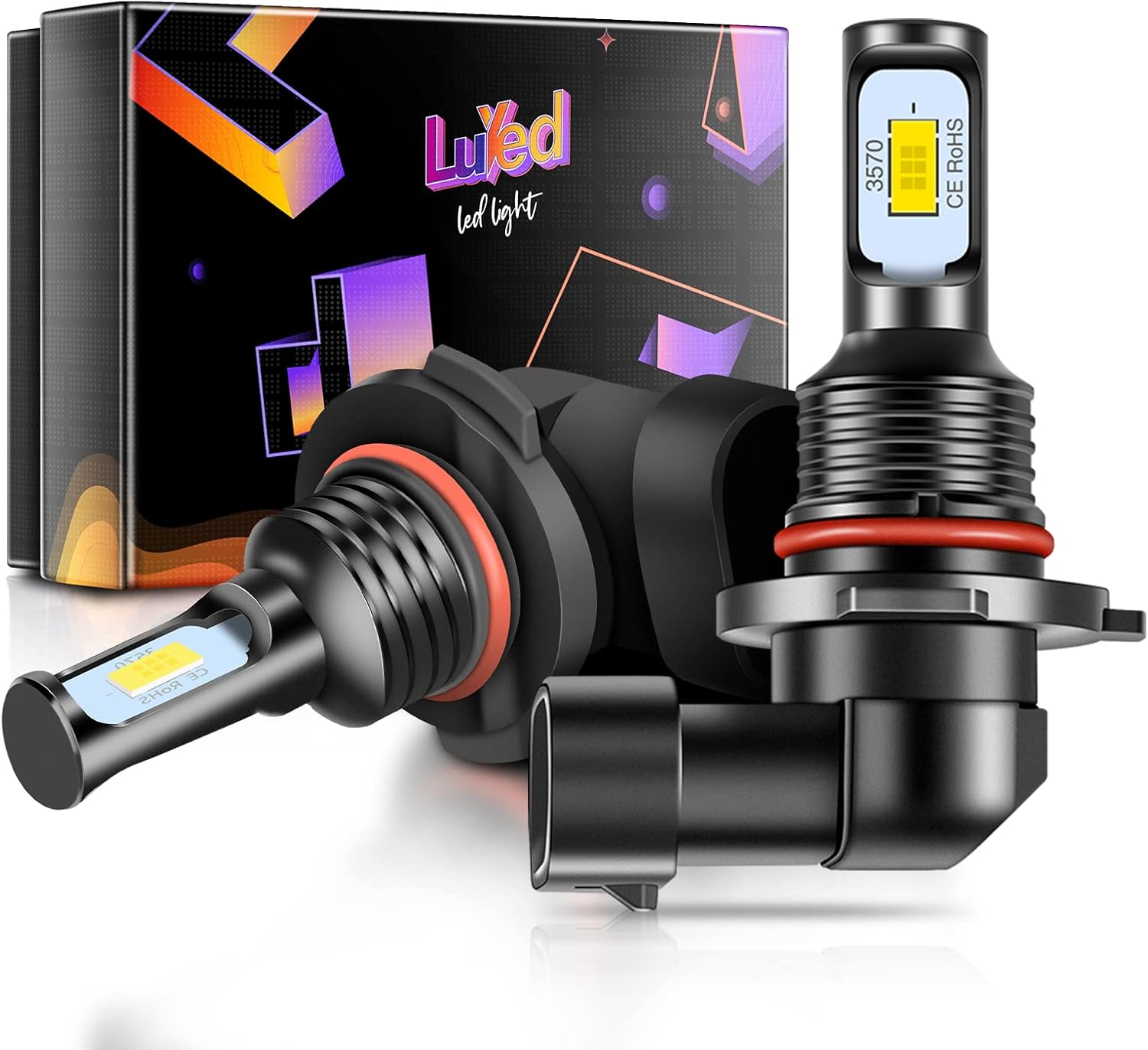 Amazon.com: LUYED H10 9145 LED Fog Light Bulbs, Xenon White Extremely ...