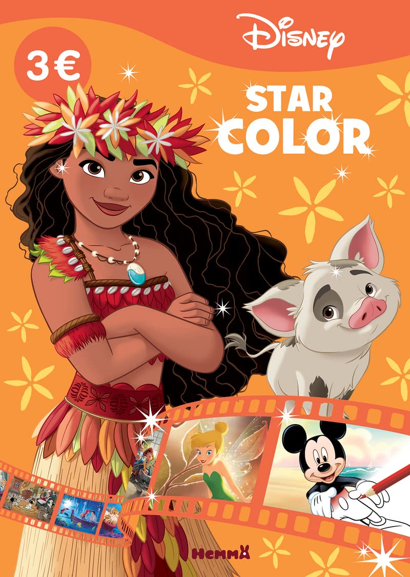Disney - Star Color: Vaïana: Amazon.co.uk: Collectif: 9782508052033: Books