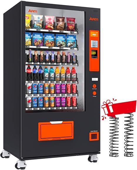 Amazon.com: Afen Large Snack & Drink Vending Machine, 60 Slot ...