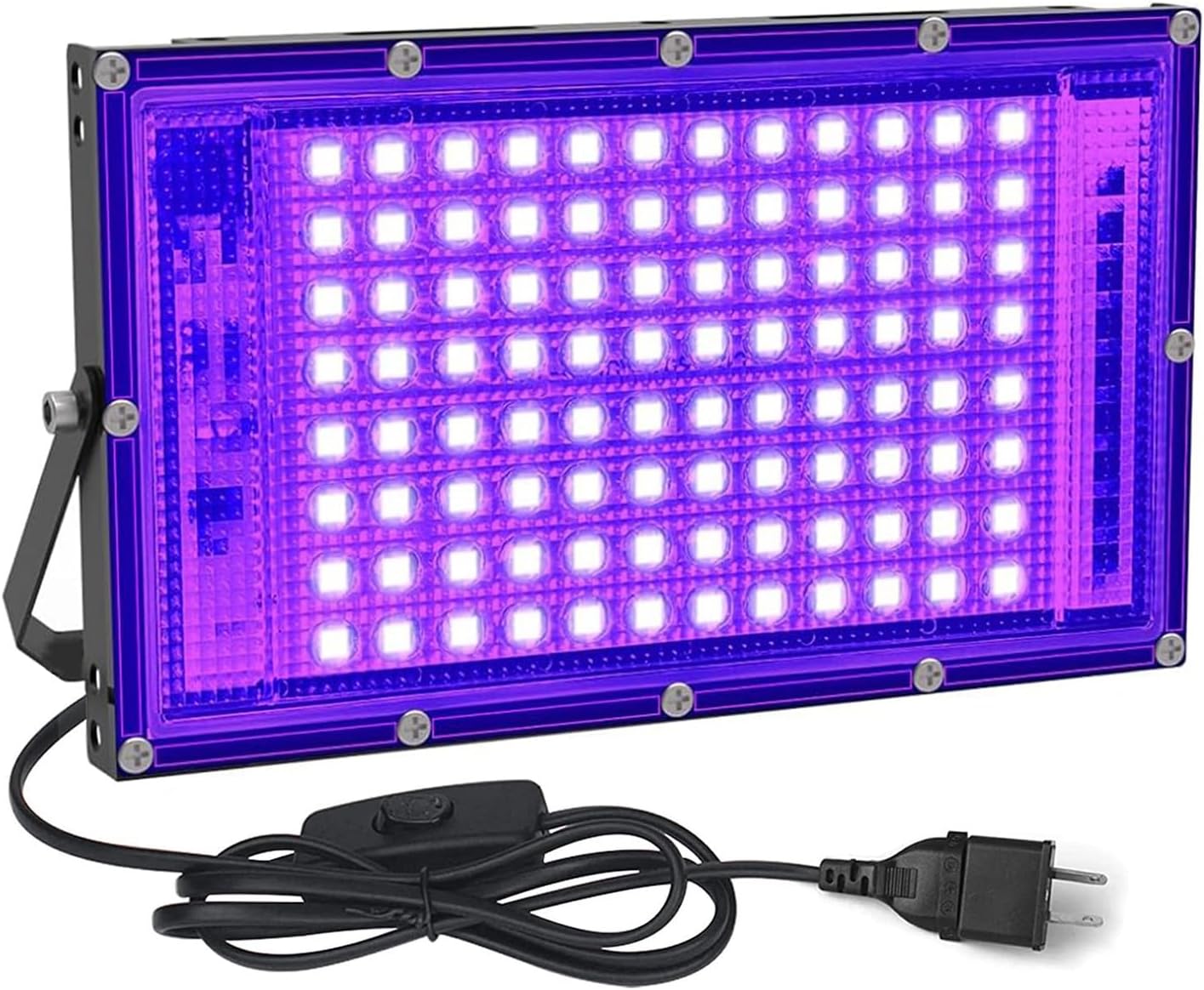 UV LED Black Lights Flood Bulbs 100W 395nm Ultraviolet Lamp IP65 ...