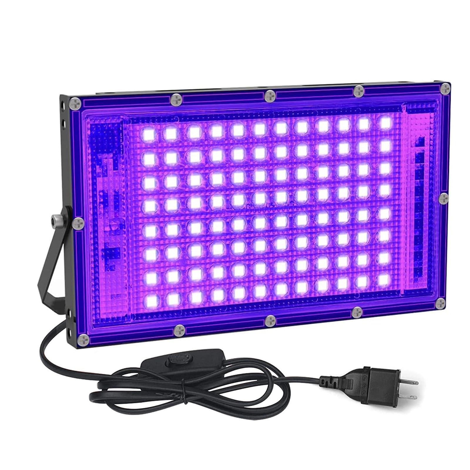 UV LED Black Lights Flood Bulbs 100W 395nm Ultraviolet Lamp IP65 ...