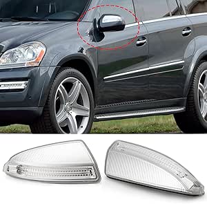 Amazon.com: FANHAY 1 Pair Turn Signal LED Door Wing Side Mirror Light ...