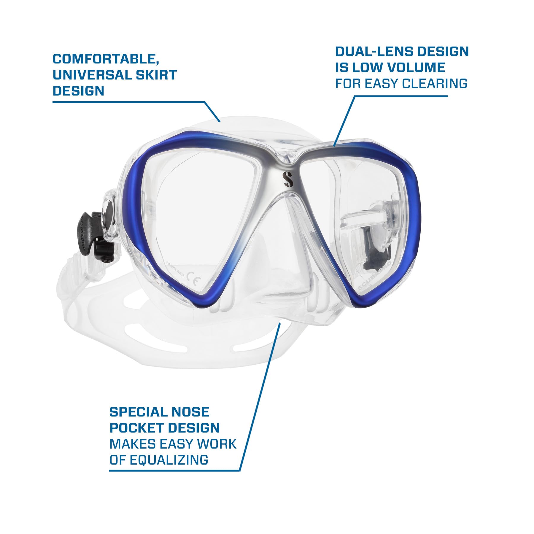 Snapklik.com : SCUBAPRO Spectra Scuba Mask