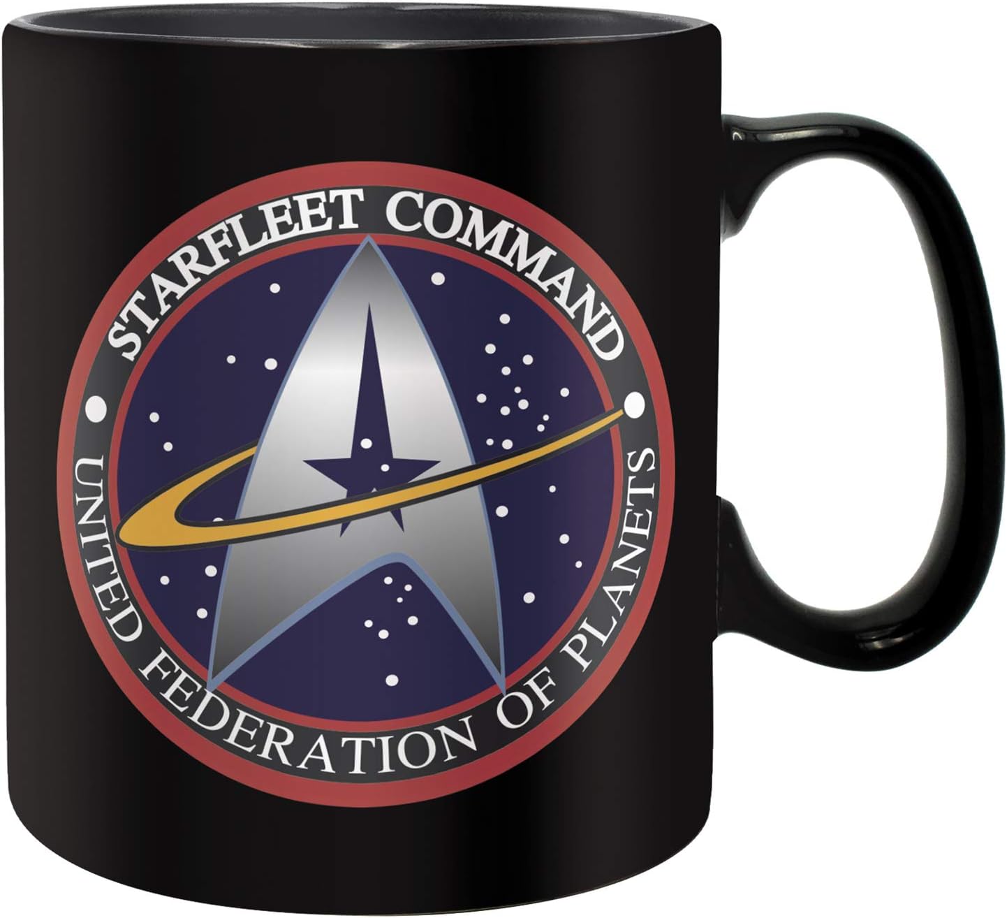 ABYSTYLE Star Trek Starfleet Command Large Mug : Amazon.co.uk: Home ...