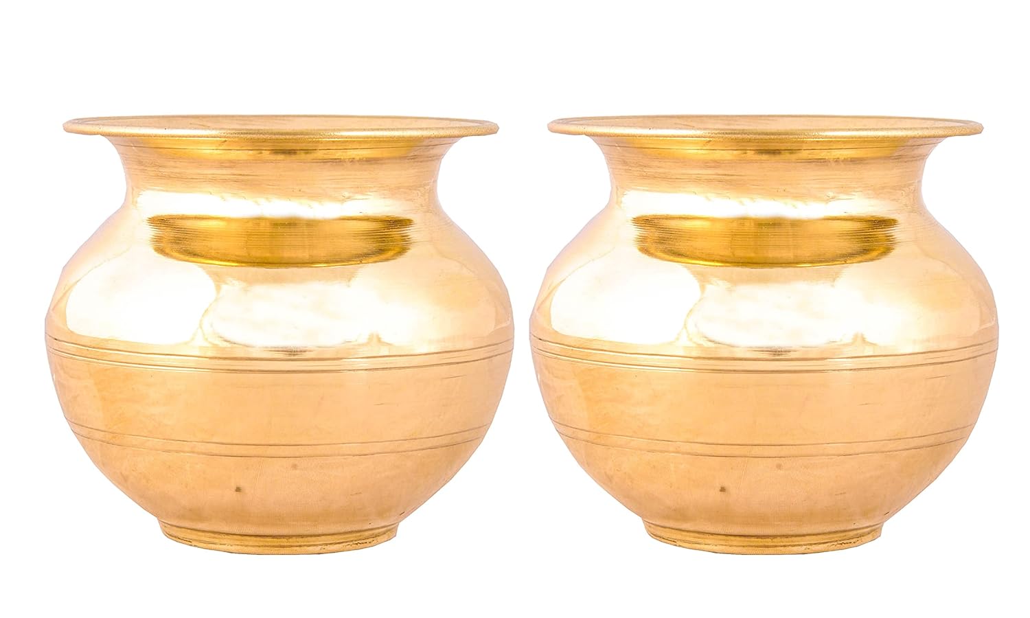 Shiv Shakti Arts Pure Brass Kalash | Lota for Suryanamaskar and Poojan ...