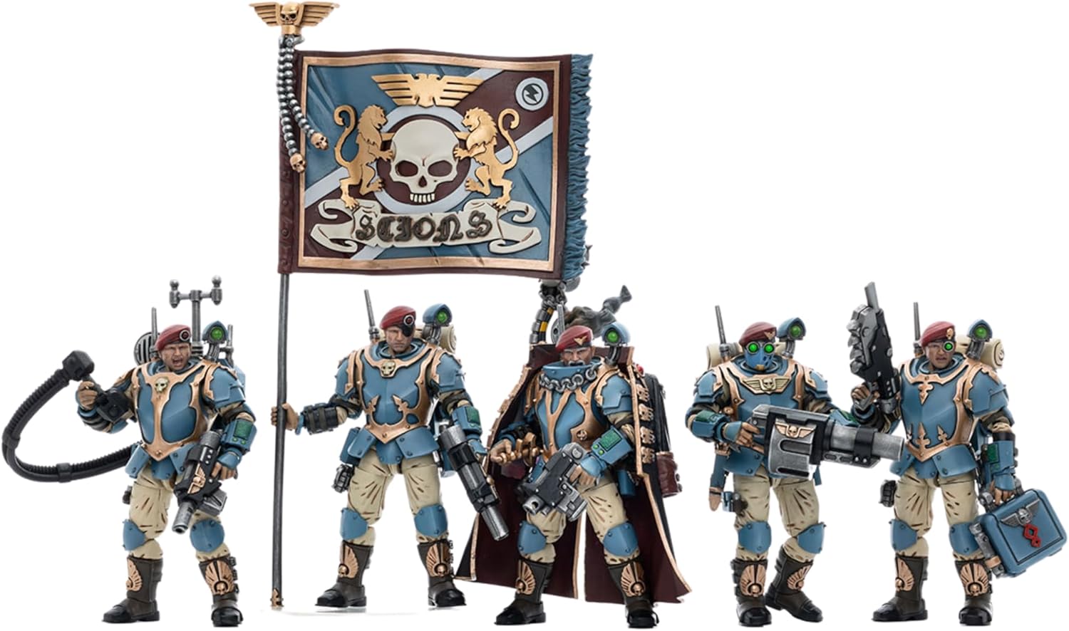 Amazon.com: JOYTOY 1/18 Warhammer 40,000 Action Figure Astra Militarum ...