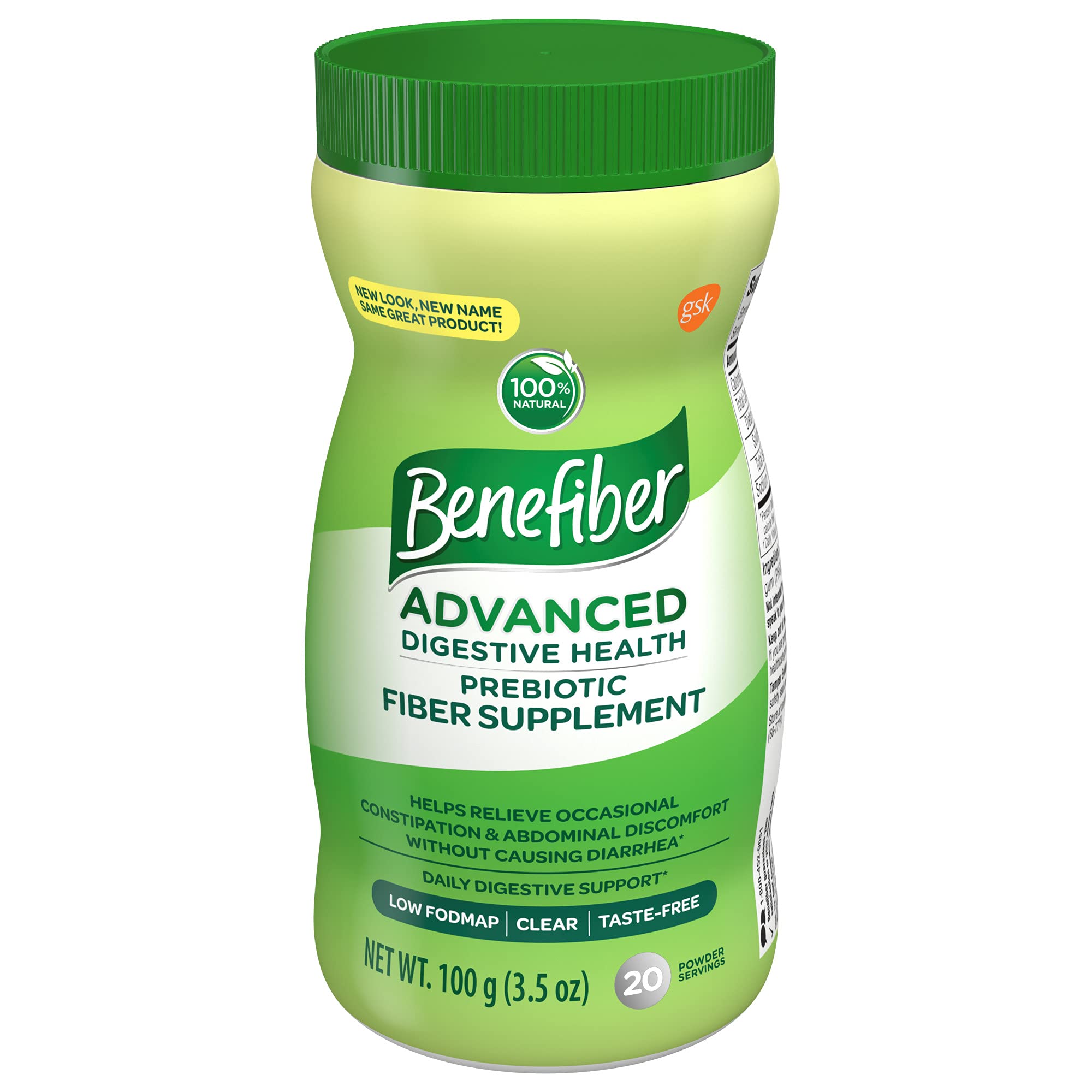 Buy Benefiber Advanced Digestive Prebiotic Fiber Supplement Powder for ...