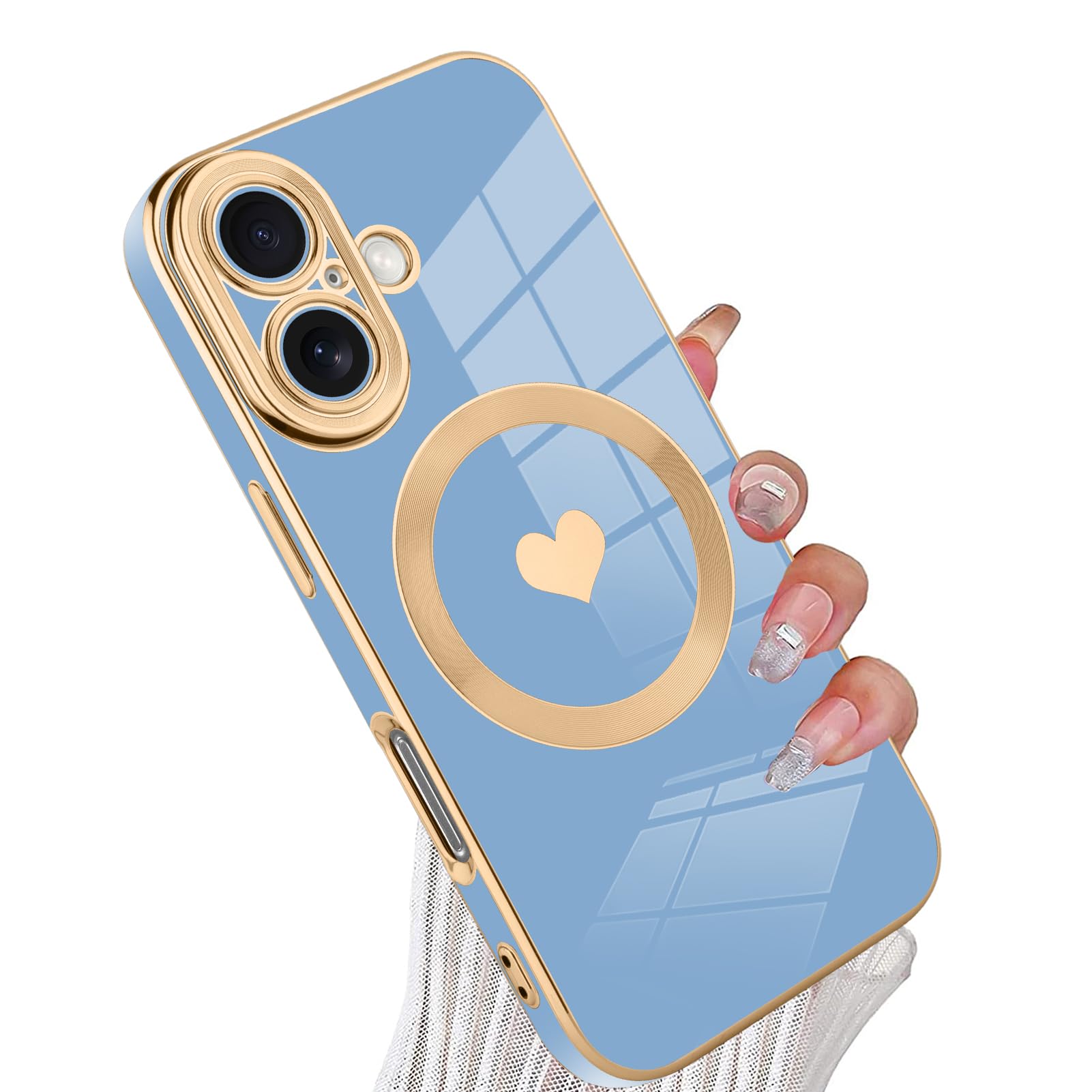 Amazon.com: tharlet Magnetic for iPhone 16 Case [Compatible with ...