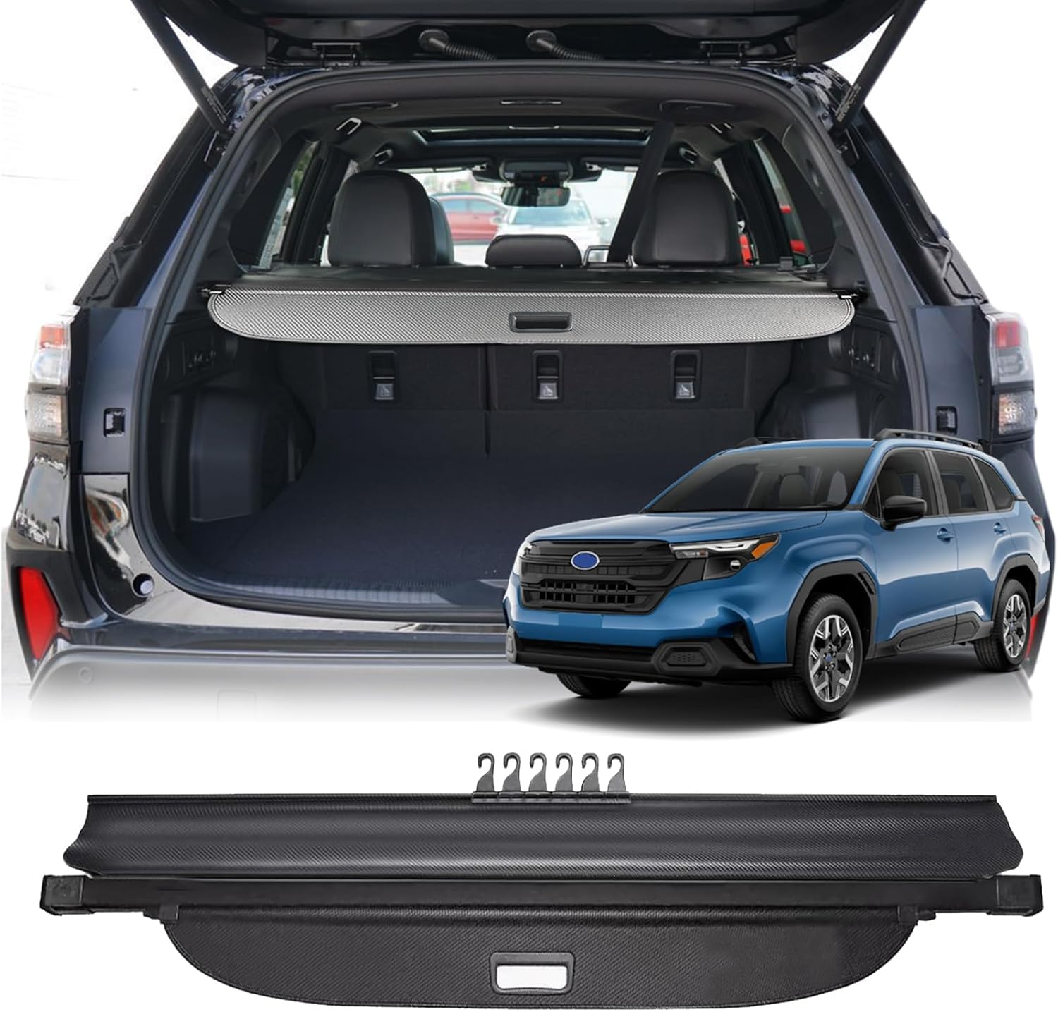 Amazon.com: Volcaner Cargo Cover for 2025 Subaru Forester Accessories ...