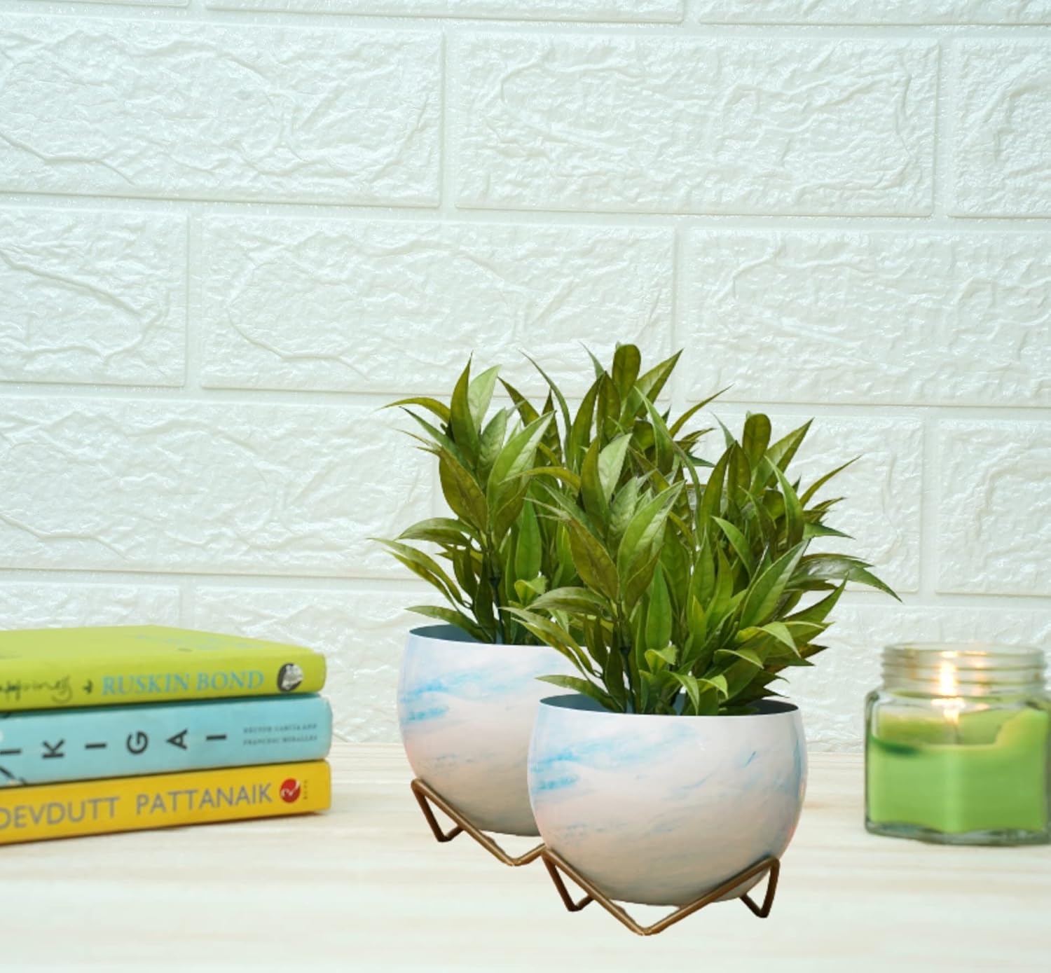 GOLD DUST Metal Pots for Plants, Pots and Planters, Plant Pots for Home ...