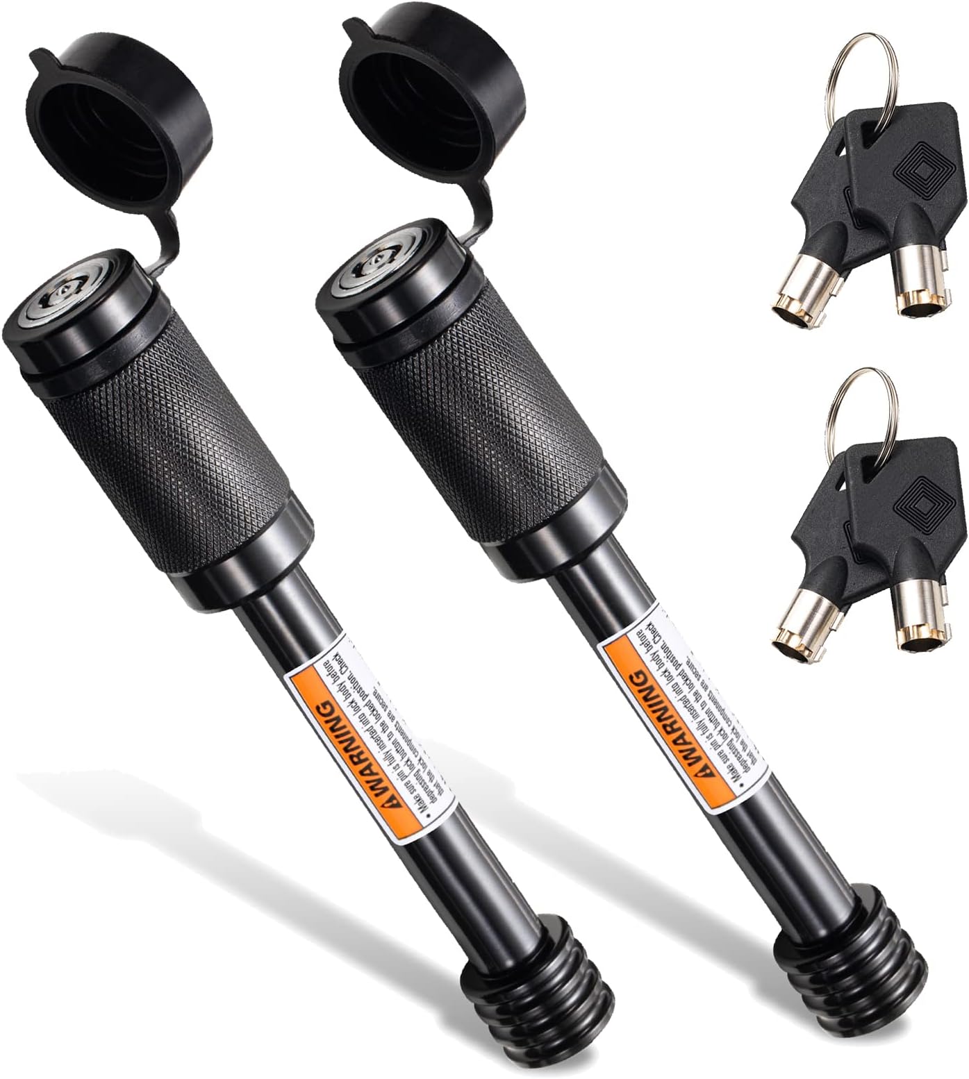 Amazon.com: TowWorks 79832 Keyed Alike 5/8" Trailer Hitch Lock with ...