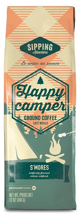 Amazon.com : Paramount Roasters Ground Coffee (Happy Camper, S'Mores ...