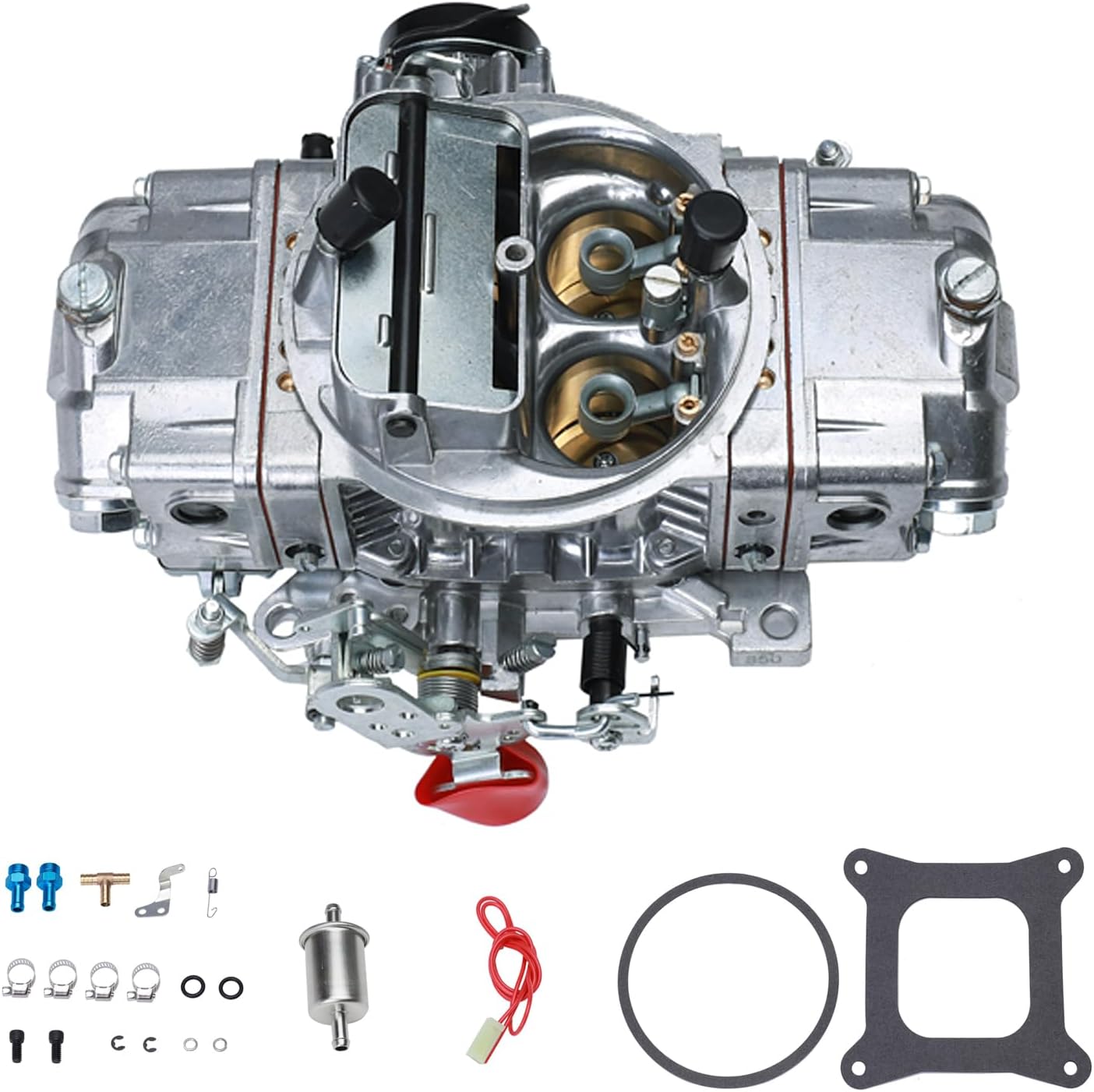 Amazon.com: KALANBAY Performer 4 Barrel Carburetor Q-Series Square Bore ...