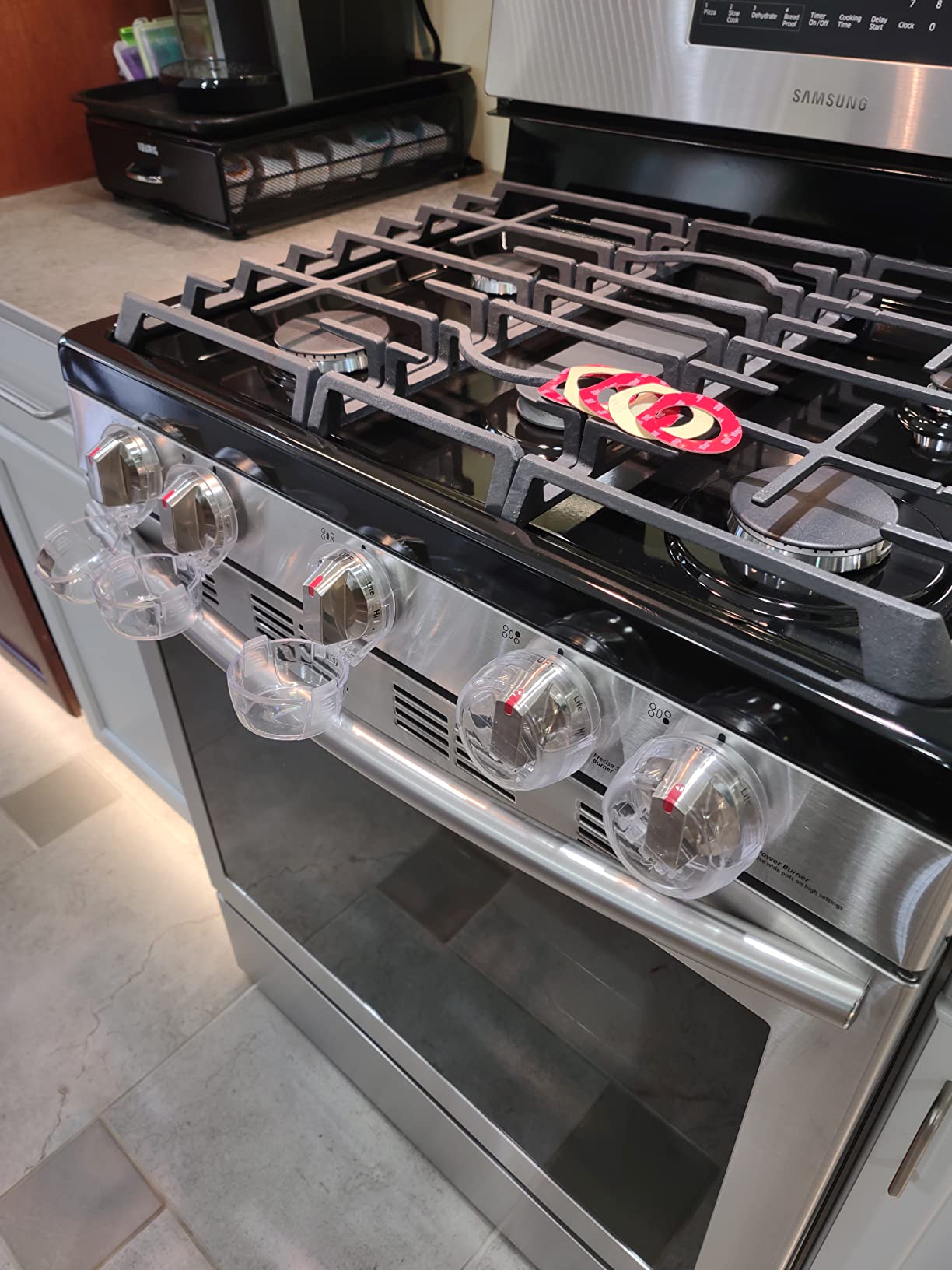 Amazon.com: Heart of Tafiti Stove Knob Covers for Child Safety, Gas ...