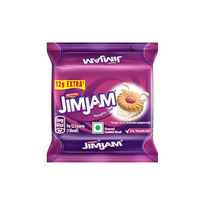 Britannia Treat Jim Jam Biscuits, 138g : Amazon.in: Grocery & Gourmet Foods
