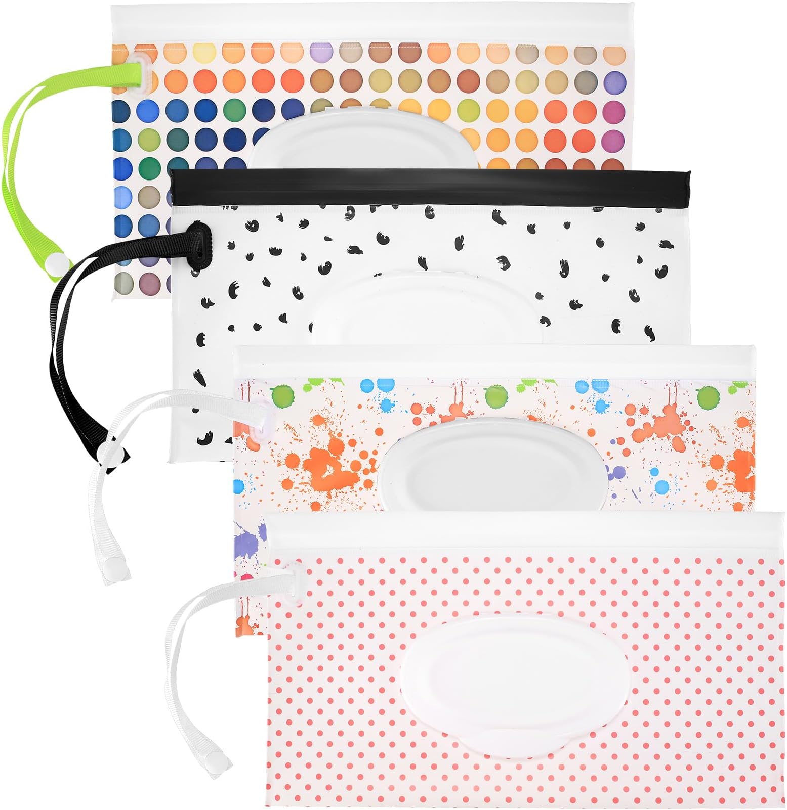 Amazon.com: Baby Wipes Dispenser, 2 Pcs Travel Baby Wipe Holder ...