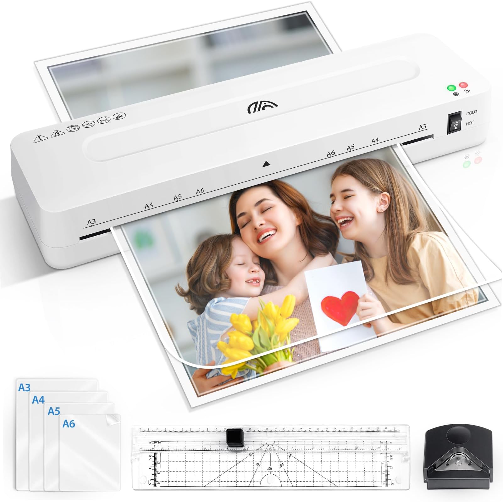 Amazon.com : Laminator Machine, A3 Laminating Machine with 15 ...