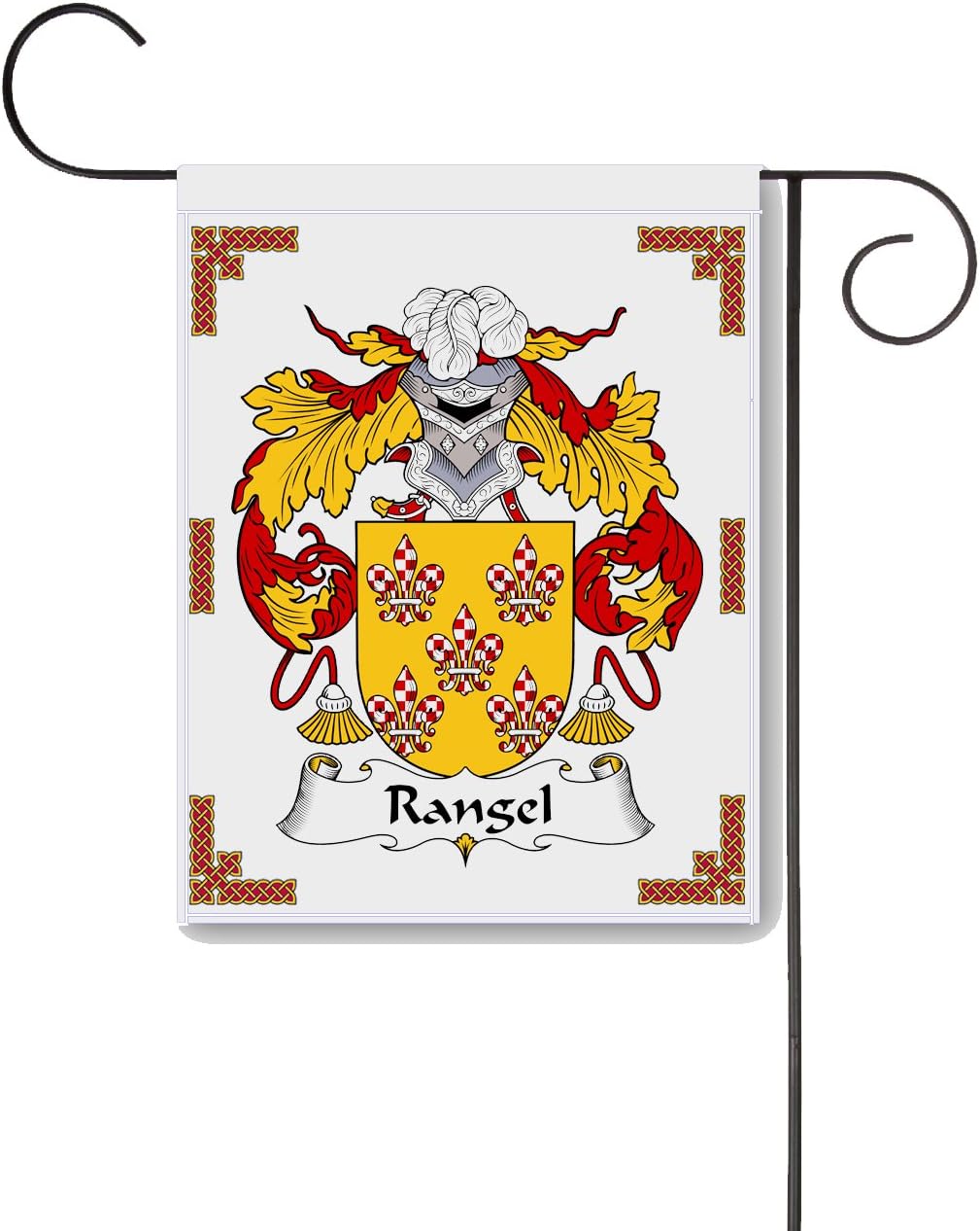 Amazon.com : Rangel Coat of Arms/Rangel Family Crest 11 X 15 Garden ...