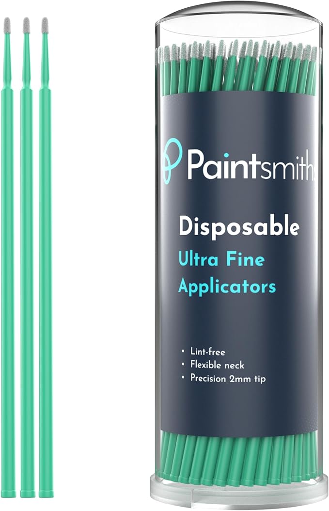 Paintsmiths Car Touch Up Microbrushes - Ultra Fine Applicators for Car ...