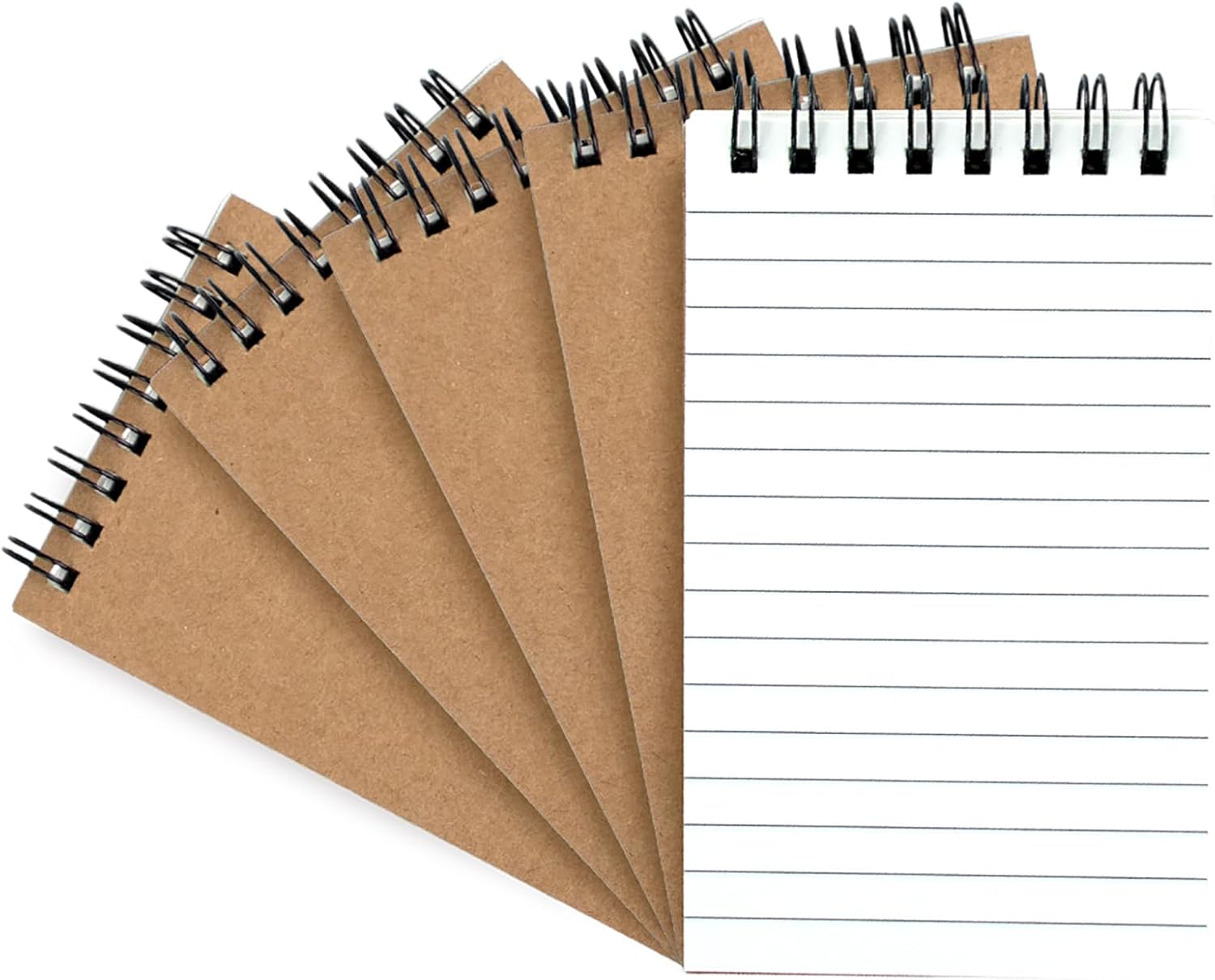 Amazon.com : wavamawa Pocket Notebooks, 3x5 Small Notepads, Mini Top ...