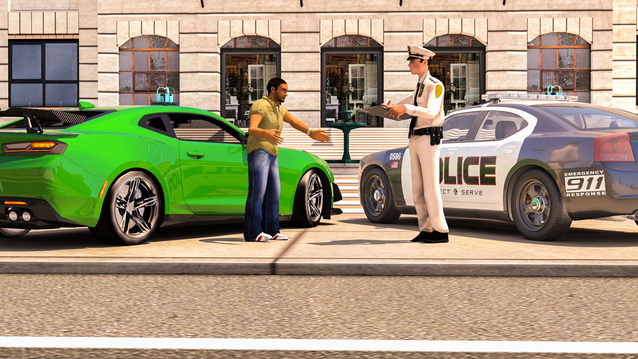 Virtual Traffic Cop Simulator 3D: Traffic Police Games For Kids - App ...
