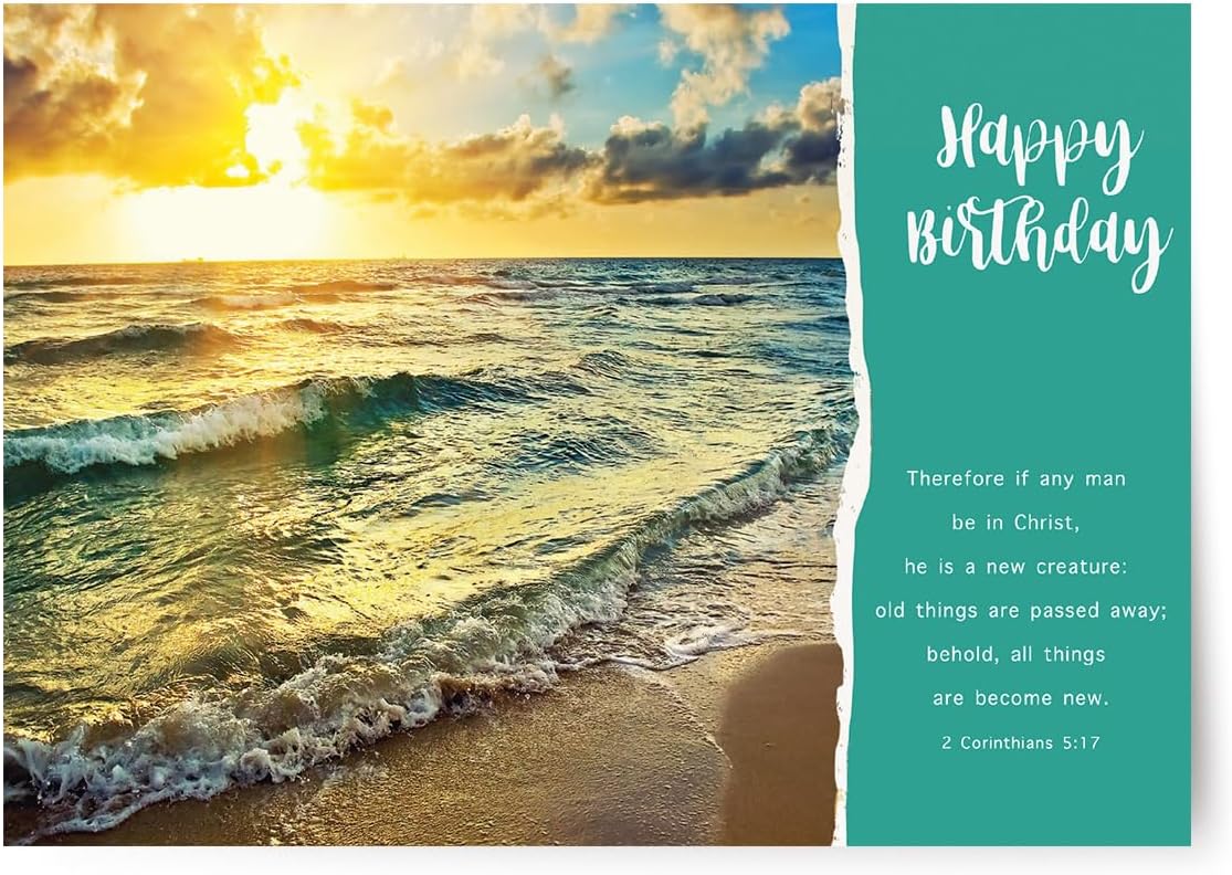 Amazon.com : Birthday (No Repeated Cards) 32 Designs Christian ...