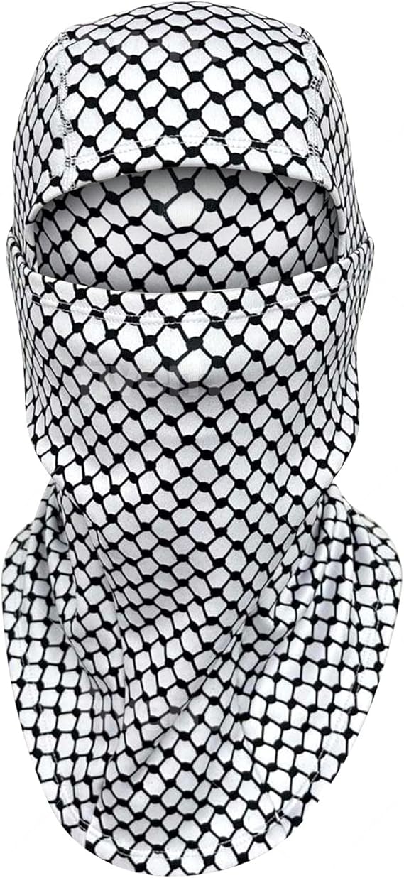 Sport Palestinian Keffiyeh Style Winter Thermal Fleece Balaclava ...