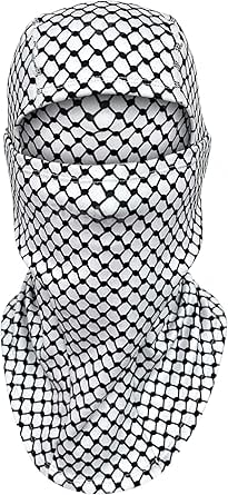Sport Palestinian Keffiyeh Style Winter Thermal Fleece Balaclava ...