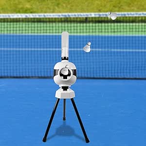 Amazon.com : GCIUEMMH Badminton Pitching Machine with Tripod ...