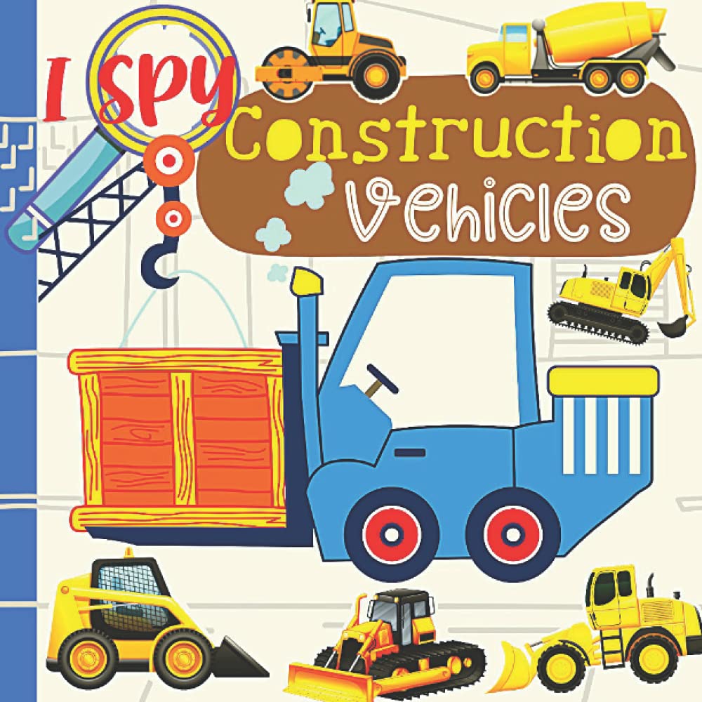 I Spy Construction Vehicles Lets Play I Spy Game Trucks | Desertcart QATAR